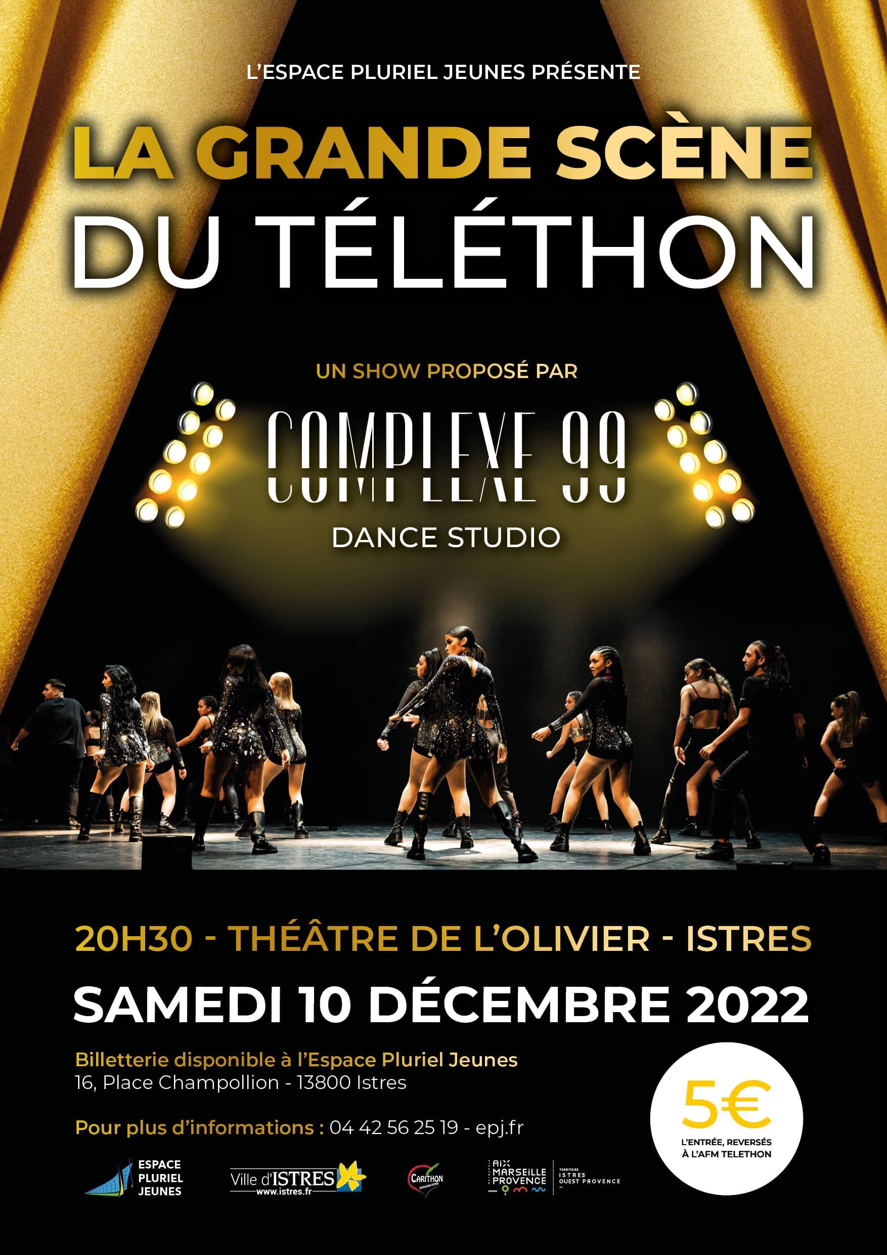 La grande scène du Téléthon